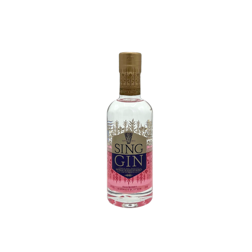 Sing Gin Raspberry & Orange Blossom 20cl – Moonshine and Fuggles