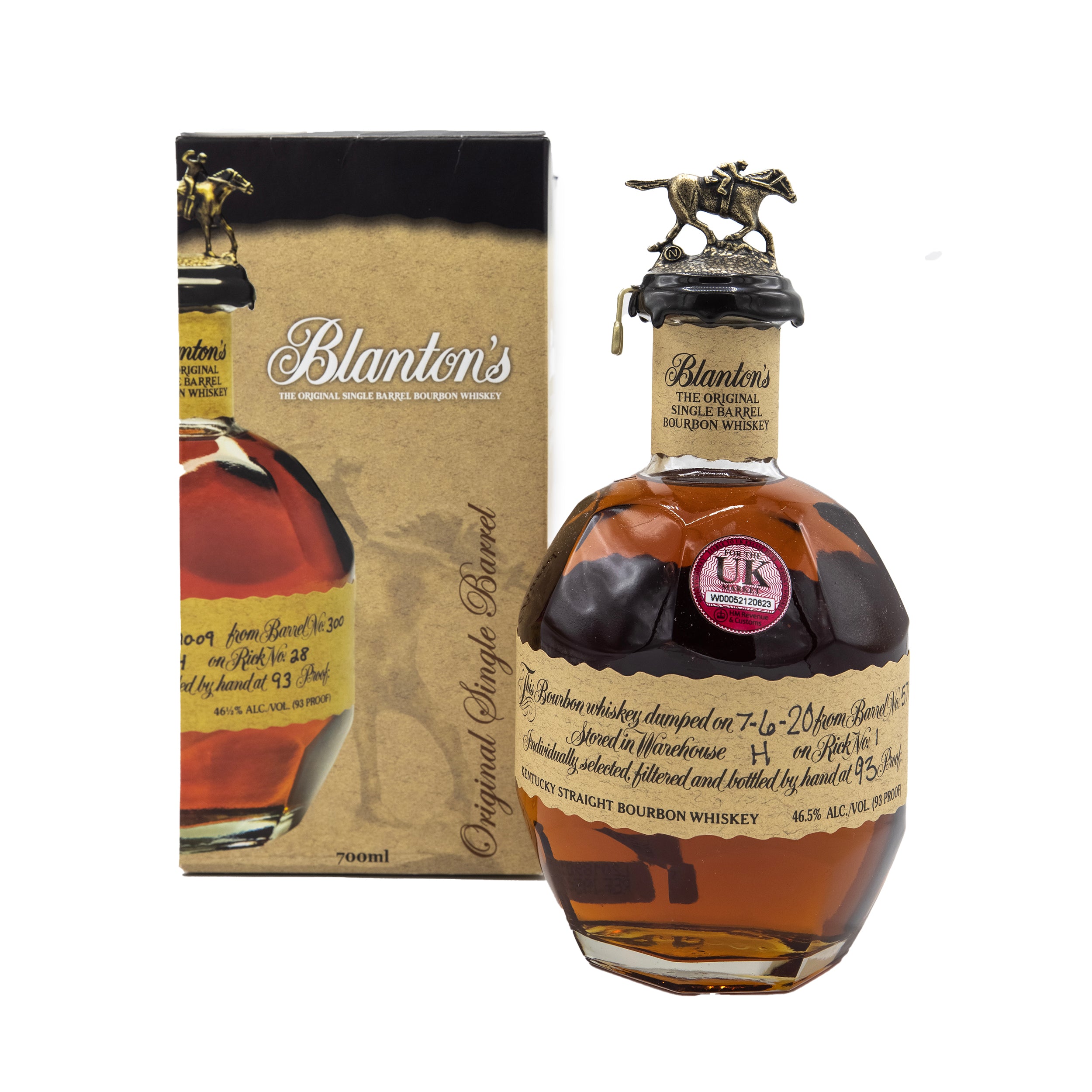 Blantons Original Single Barrel Bourbon – Moonshine and Fuggles